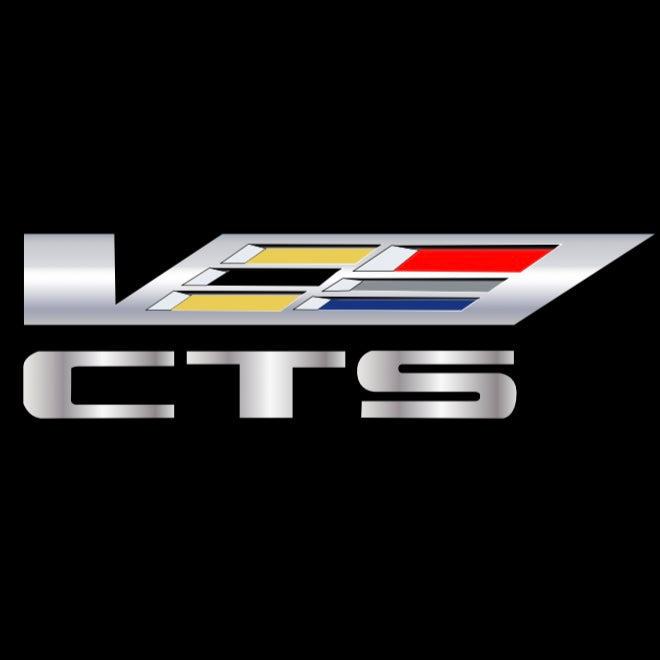 CADILLAC CTS LOGO PROJECTOT LIGHTS Nr.2632 (quantity 1 = 2 Logo Films ...