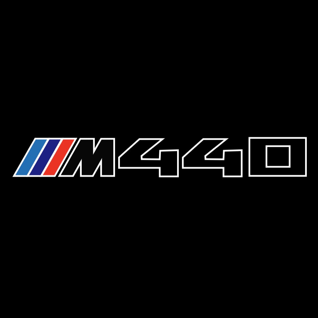 BMW 4 SERIES M4 LOGO PROJECTOT LIGHTS (quantity 1 = 1 sets/2 door ligh ...