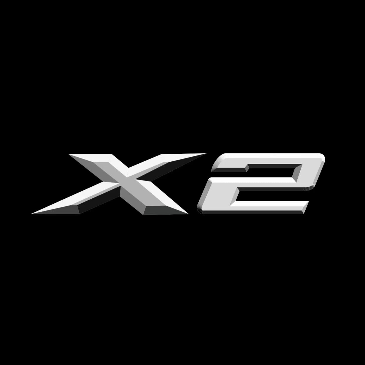 BMW X2 LOGO PROJECTOT LIGHTS Nr.600X201