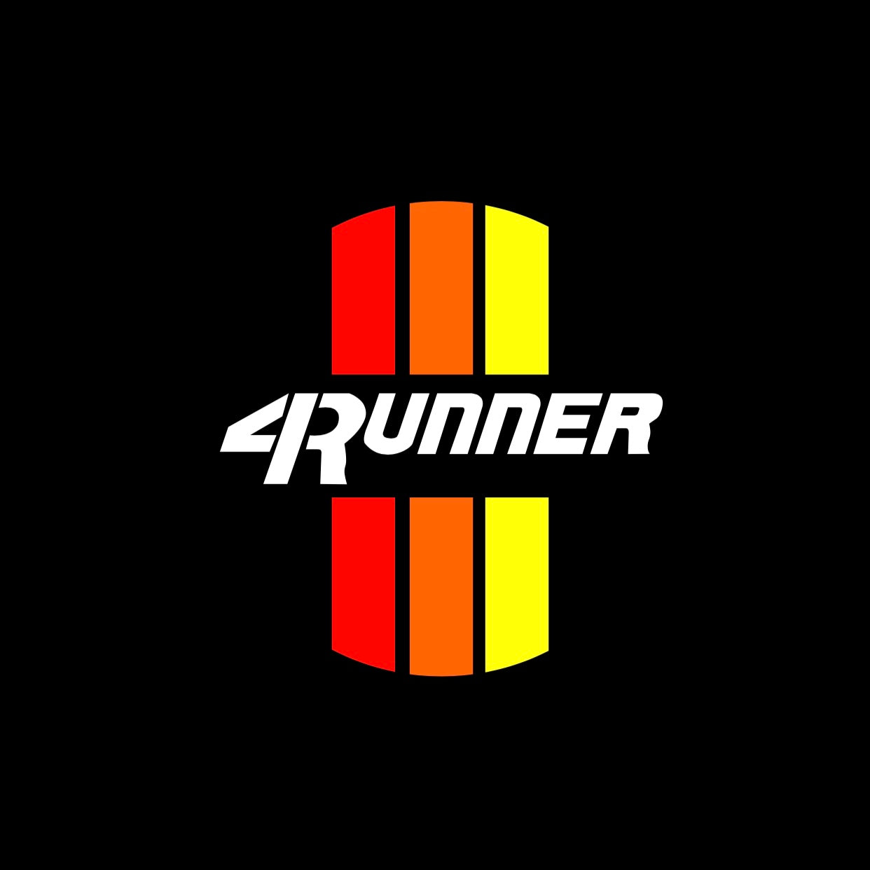 Toyota 4-Runner LOGO PROJECROTR LIGHTS Nr.02 (quantity 1 = 1 sets/2 do ...