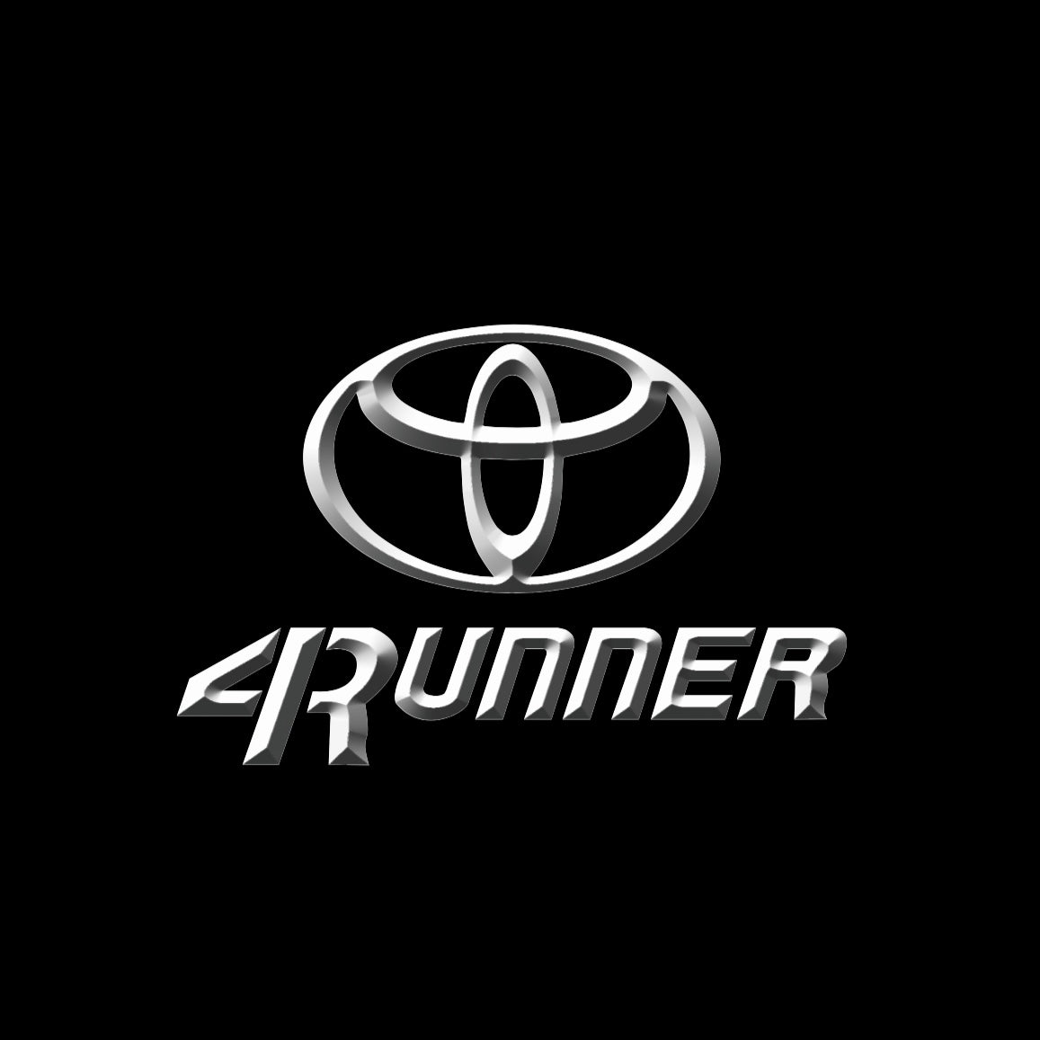 Toyota 4-Runner LOGO PROJECROTR LIGHTS Nr.02 (quantity 1 = 1 sets/2 do ...