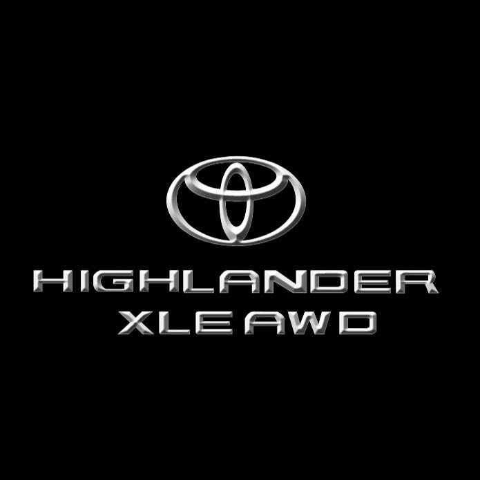 Toyota HIGHLANDER LOGO PROJECROTR LIGHTS Nr.02 (quantity 1 = 1 sets/2 ...