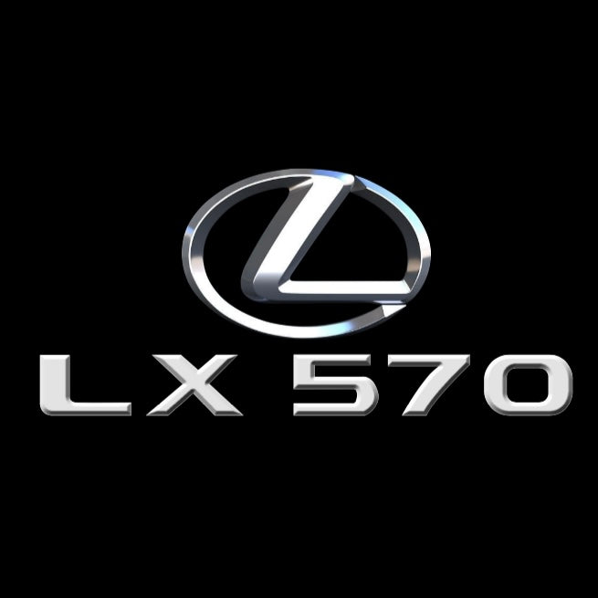 LEXUS LX 570 LOGO PROJECROTR LIGHTS (quantity 1 = 1 sets/2 door lights ...