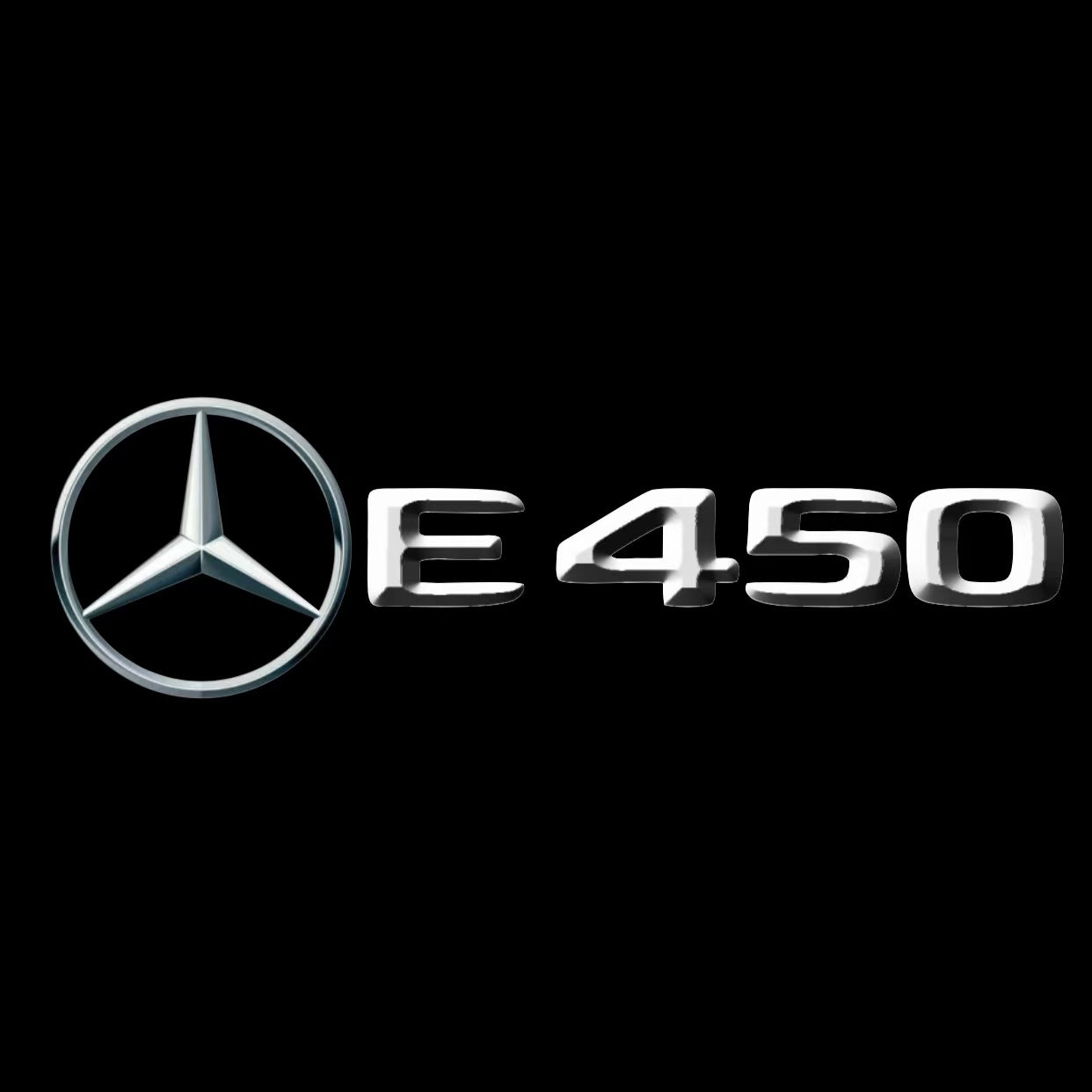 MERCEDES BENZ E450 LOGO PROJECTOT LIGHTS (quantity 1 = 1 set /2 door l