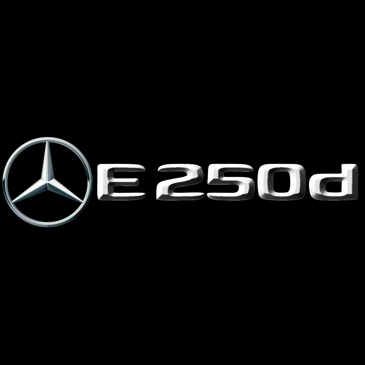MERCEDES BENZ E250d OGO PROJECTOT LIGHTS (quantity 1 = 1 set /2 door l