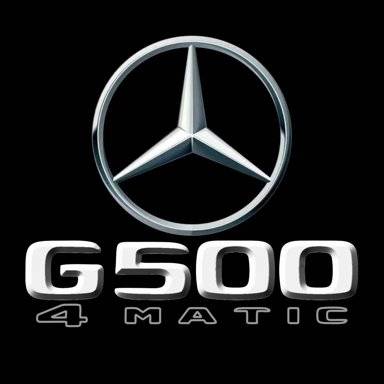 MERCEDES BENZ G500 LOGO PROJECTOT LIGHTS (quantity 1 = 1 set /2 door l
