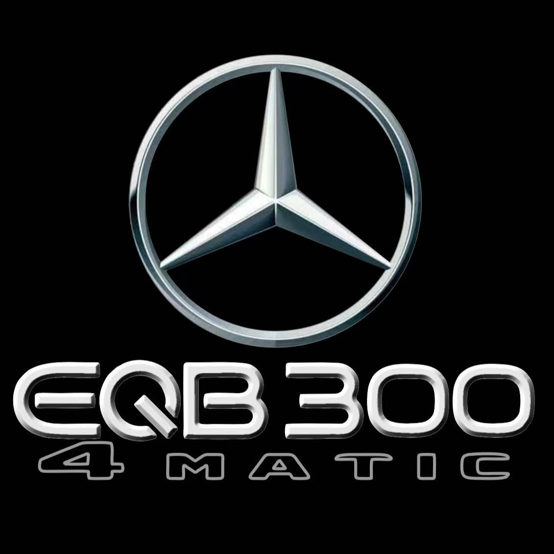 MERCEDES BENZ EQB 300 LOGO PROJECTOT LIGHTS (quantity 1 = 1 set /2 doo ...