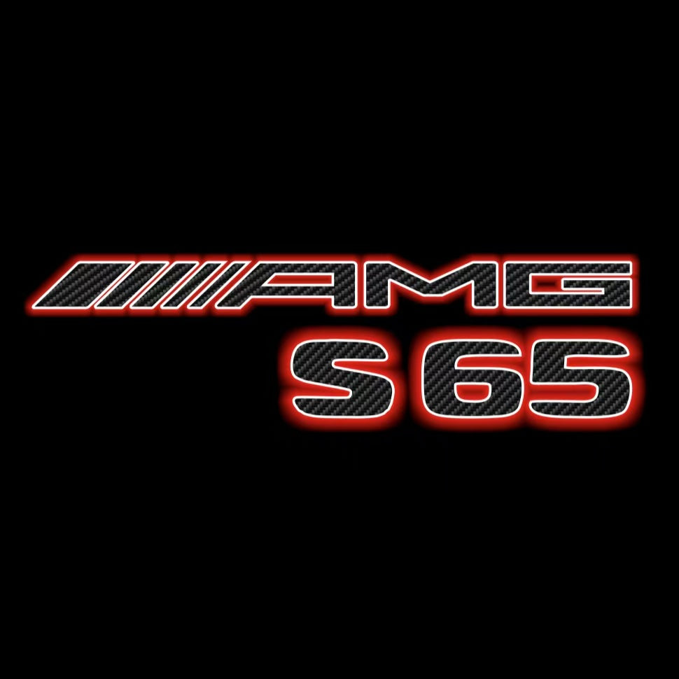 MERCEDES BENZ S65 AMG LOGO PROJECTOT LIGHTS (quantity 1 = 1 set /2 doo