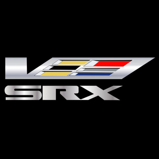 CADILLAC SRX LOGO PROJECTOT LIGHTS Nr.2629 (quantity 1 = 2 Logo Films ...