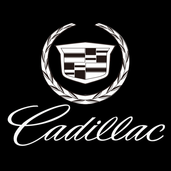 CADILLAC ORIGINAL LOGO PROJECTOT LIGHTS Nr.2634 (quantity 1 = 2 Logo F ...