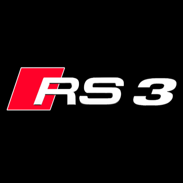 Audi Rs3 Logo 105 X 36mm Audi S3 Gloss Black Boot Rear Badge Letters