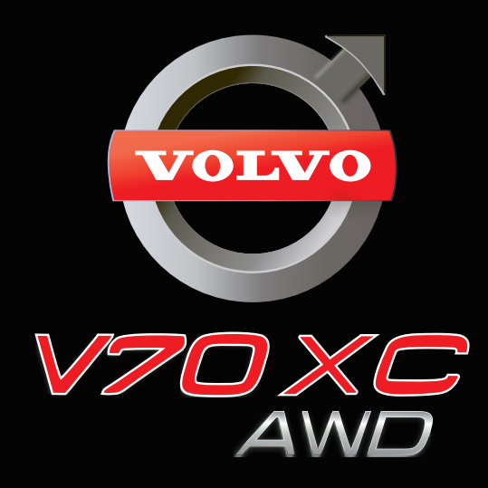 Volvo V 70 LOGO PROJECROTR LIGHTS Nr.05 (quantity 1 = 2 Logo Film / 2 ...