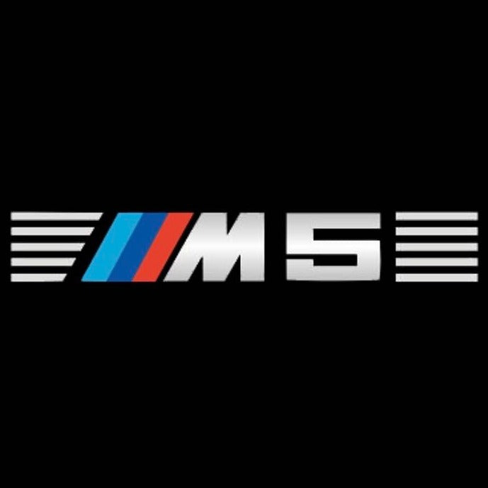 BMW M5 LOGO PROJECTOT LIGHTS Nr.23 (quantity 1 = 1 sets/2 door lights ...