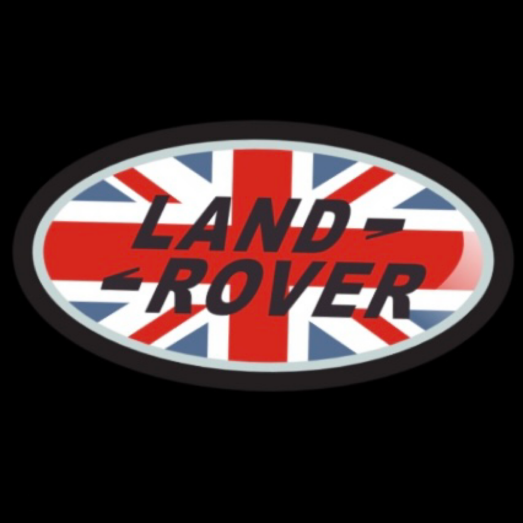 Land Rover ORIGINAL LOGO PROJECROTR LIGHTS Nr.1147 (quantity 1 = 1 set ...