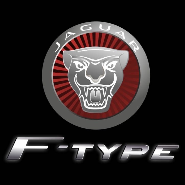 JAGUAR F TYPE LOGO PROJECROTR LIGHTS Nr.131 (quantity 1 = 1 sets/2 doo ...