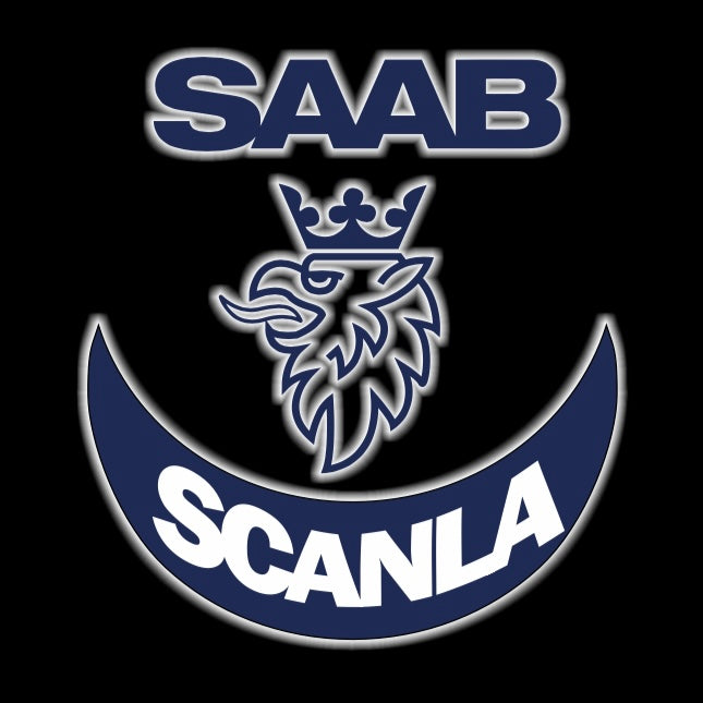 SAAB Original LOGO PROJECROTR LIGHTS Nr.2512 (quantity 1 = 1 sets/2 do ...