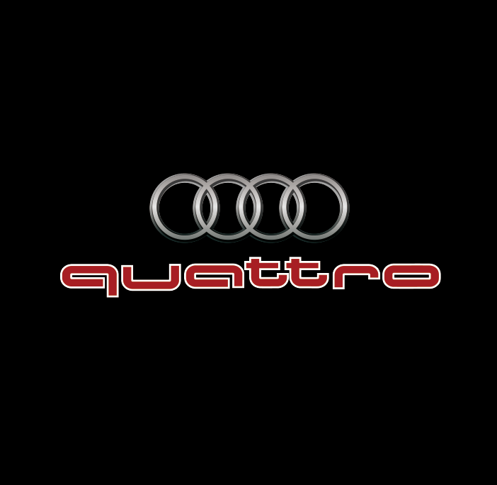 AUDI QUATTRO LOGO PROJECTOT LIGHTS Nr.3727 – LeoLeeLedköln
