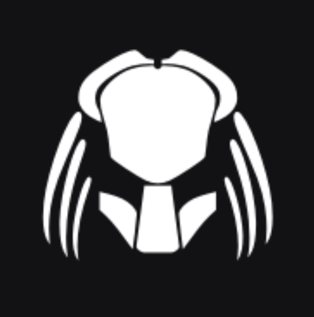 Predator Logo Nr.201 (quantity 1 = 2 Logo Films /2 door lights）Movie S