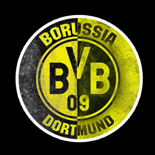 Football CLUB BVB DORTMUND Logo door lights Nr.233 (quantity 1 = 2 Log ...