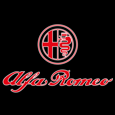 Alfa Romeo Red Color LOGO PROJECTOT LIGHTS Nr.10 (quantity 1 = 2 Logo ...
