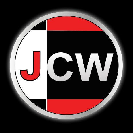 MINI JCW LOGO PROJECROTR LIGHTS Nr.74 (quantity 1 = 2 Logo Film / 2 do