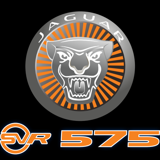 JAGUAR 575 LOGO PROJECROTR LIGHTS Nr.114 (quantity 1 = 1 sets/2 door l ...