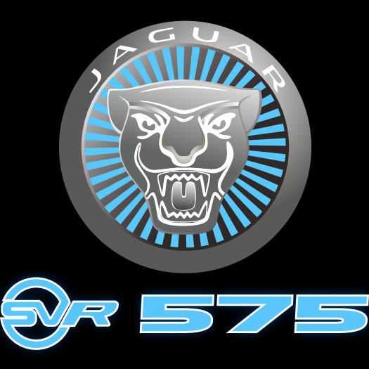 JAGUAR 575 LOGO PROJECROTR LIGHTS Nr.116 (quantity 1 = 1 sets/2 door l ...